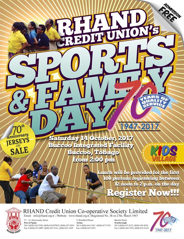 70th Anniversary Celebrations - RHAND Credit Union